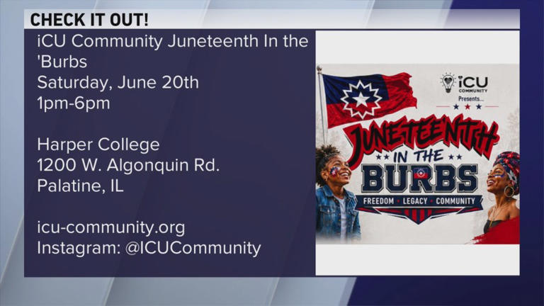 Juneteenth event in northwest suburbs next weekend celebrates freedom ...