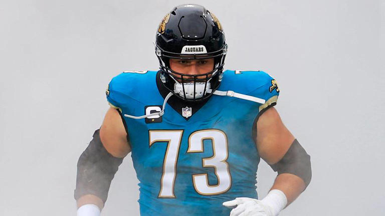 Jaguars OL Robert Hainsey: Offensive captain's next step comes at No. 14