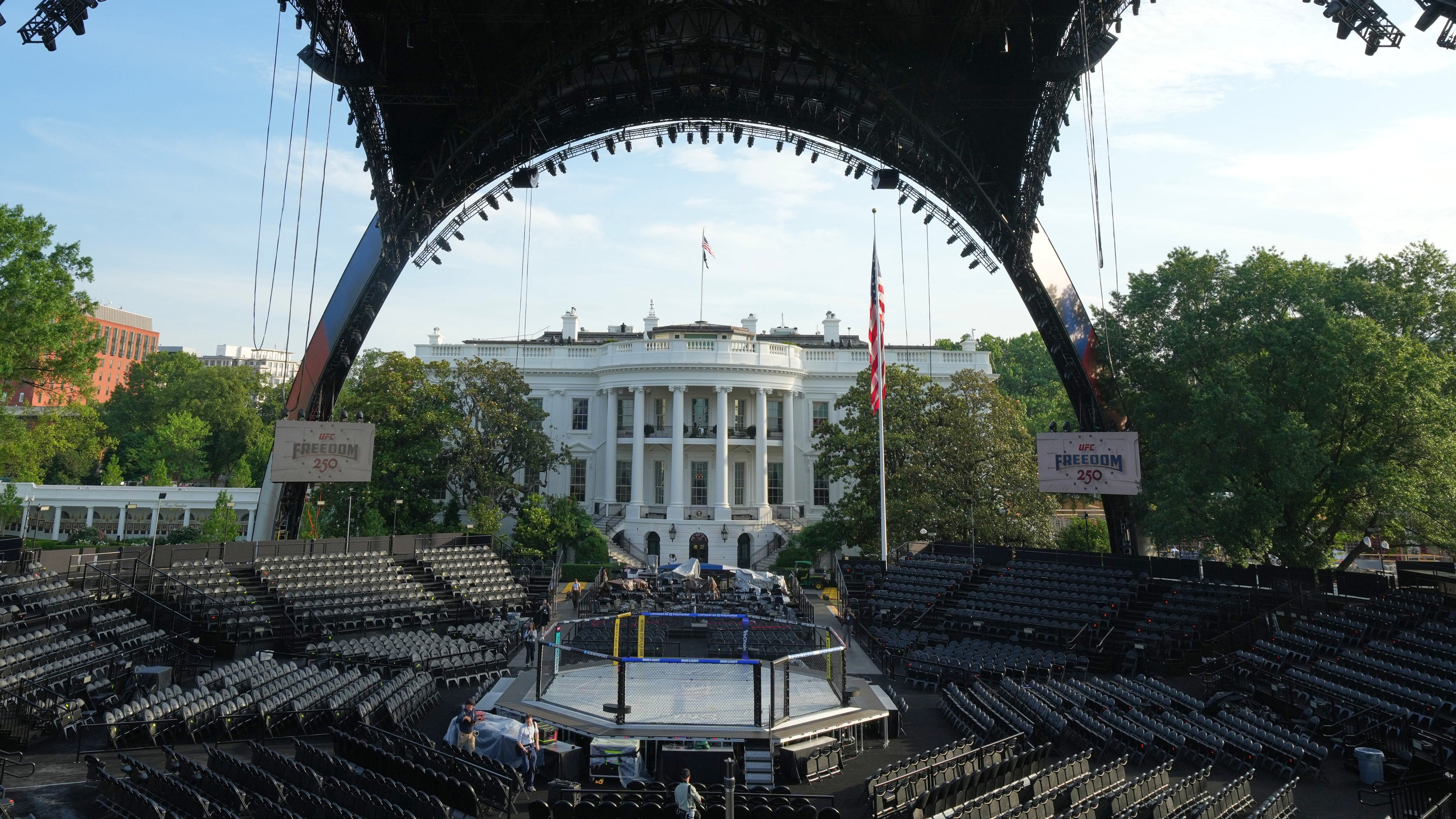 White House to host UFC fight on South Lawn