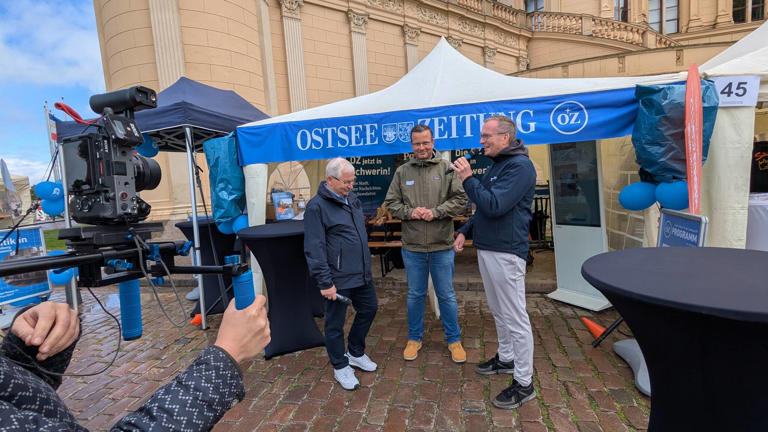 Künftiger Schweriner OB Sebastian Ehlers im OZ-Talk: „Zehn Prozent ...
