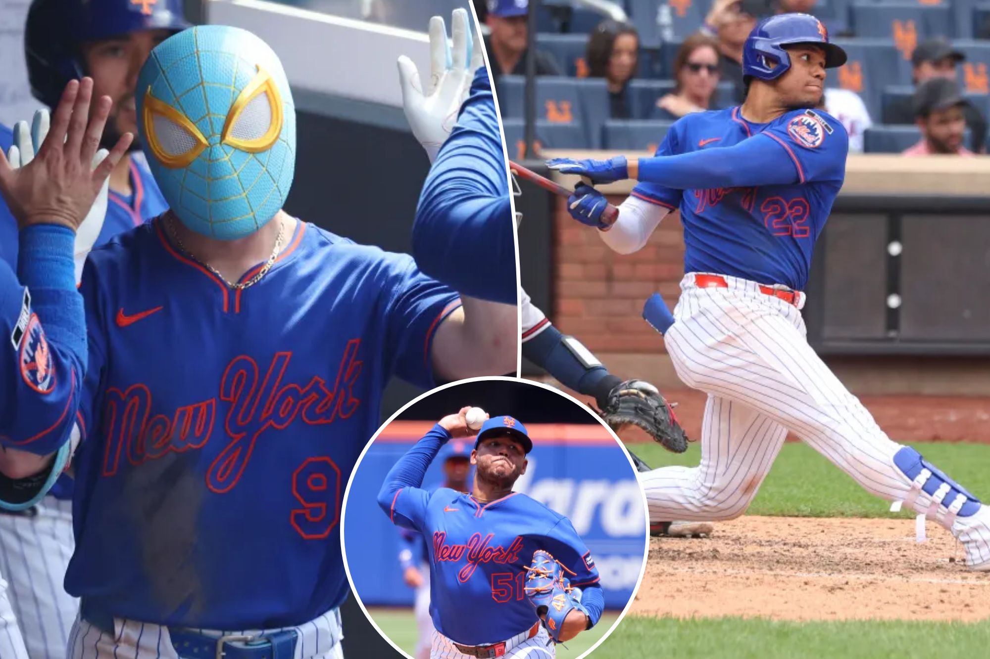 Mets take series over Braves at festive Citi Field after Knicks ...