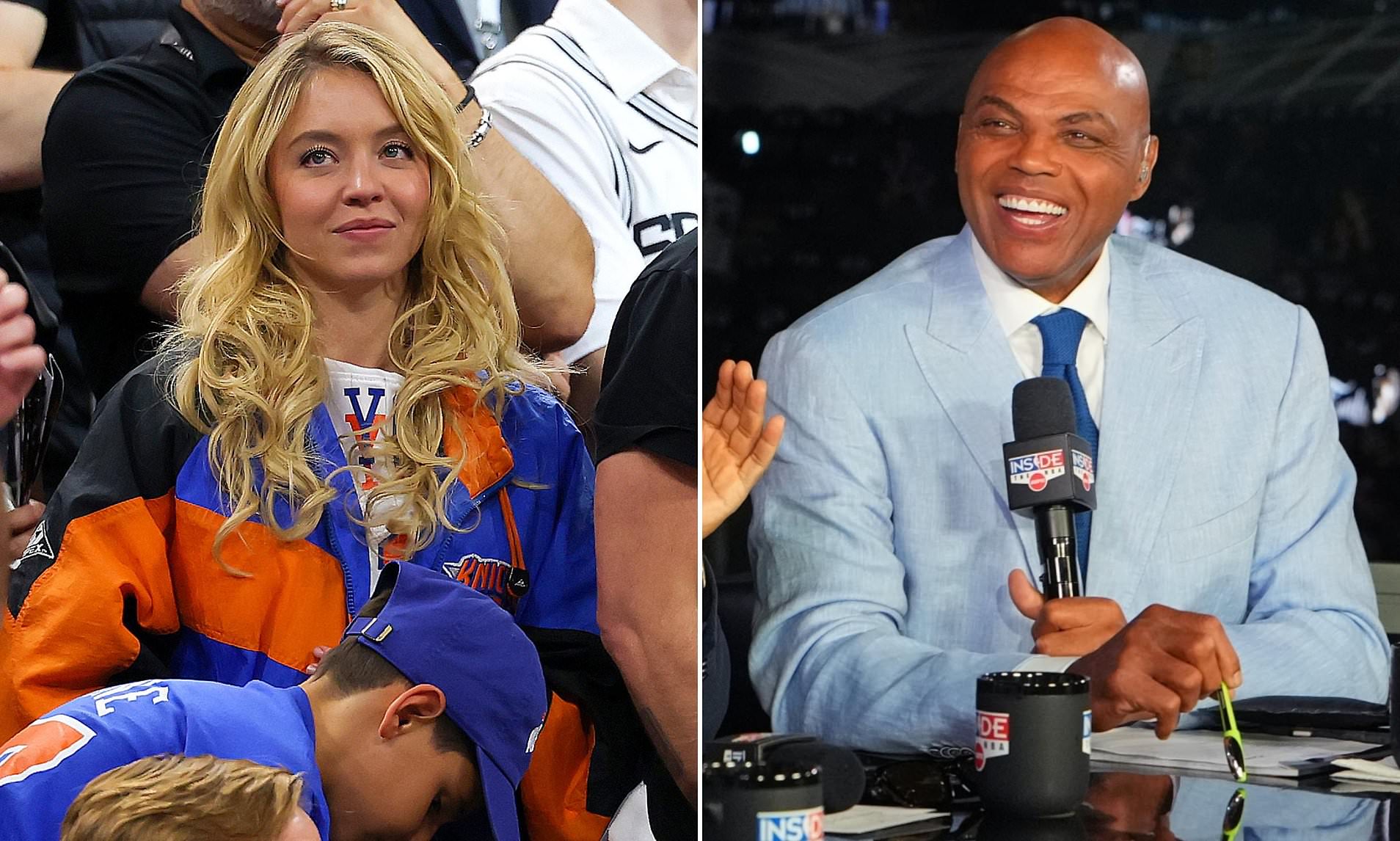 Charles Barkley goes viral for wild Sydney Sweeney reaction at NBA Finals