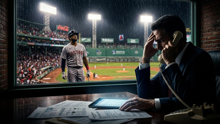 Red Sox eye blockbuster trade solutions as one offensive weakness ...