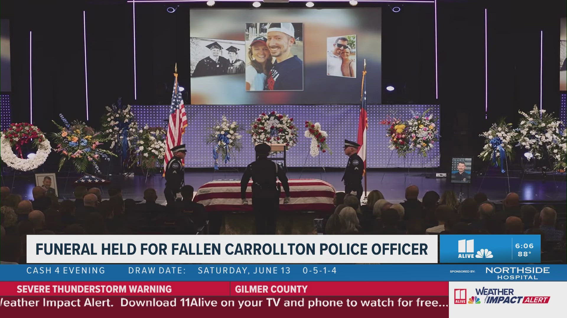 Funeral, celebration of life for Carrollton officer who died 1 year ...