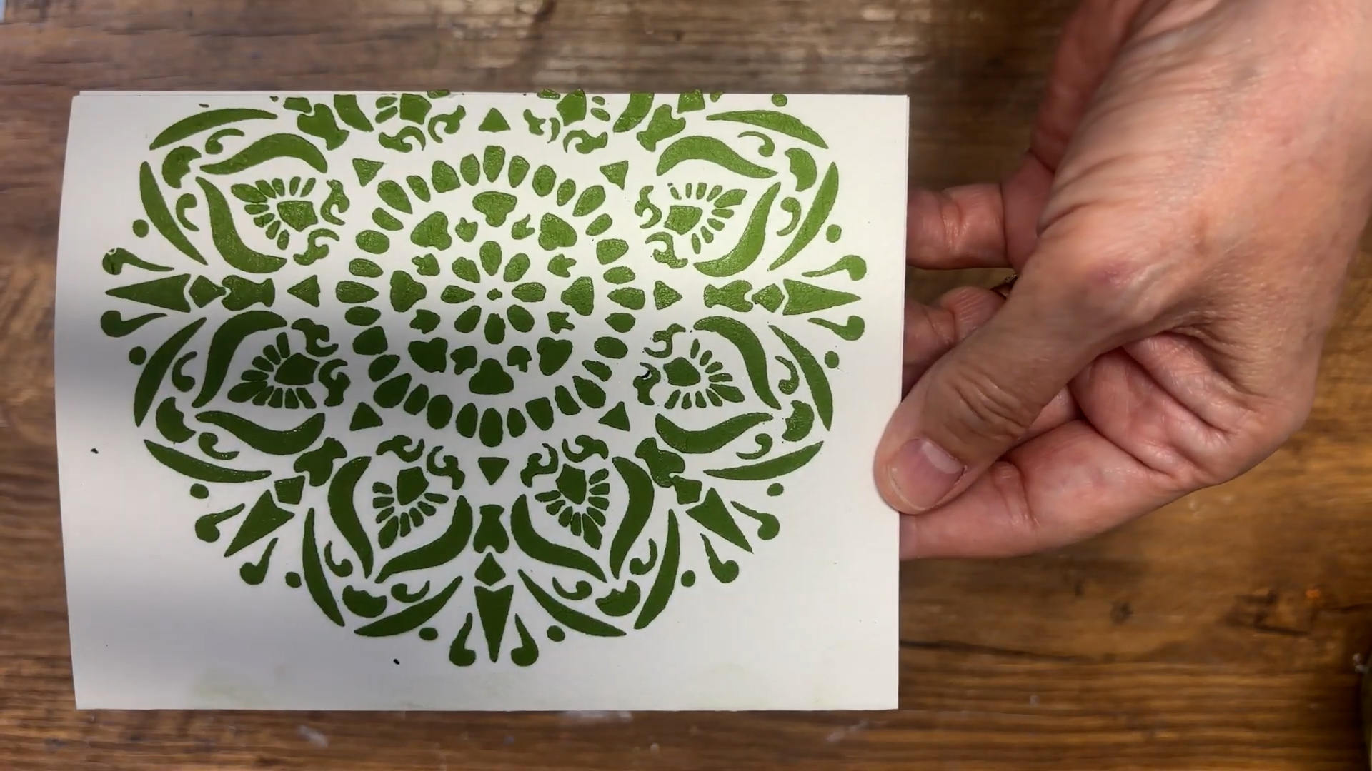 DIY 2-ingredient stencil paste - quick & easy tutorial!