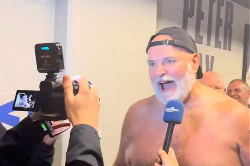 John Fury punches walls and calls out 'worm' ex-world champ in topless ...