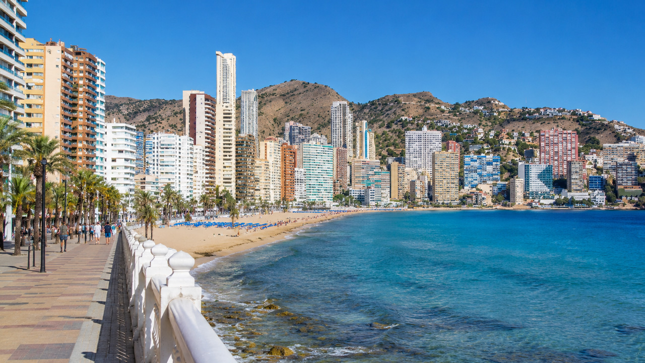 Benidorm’s beach skyline looks like Spain’s coastal Miami