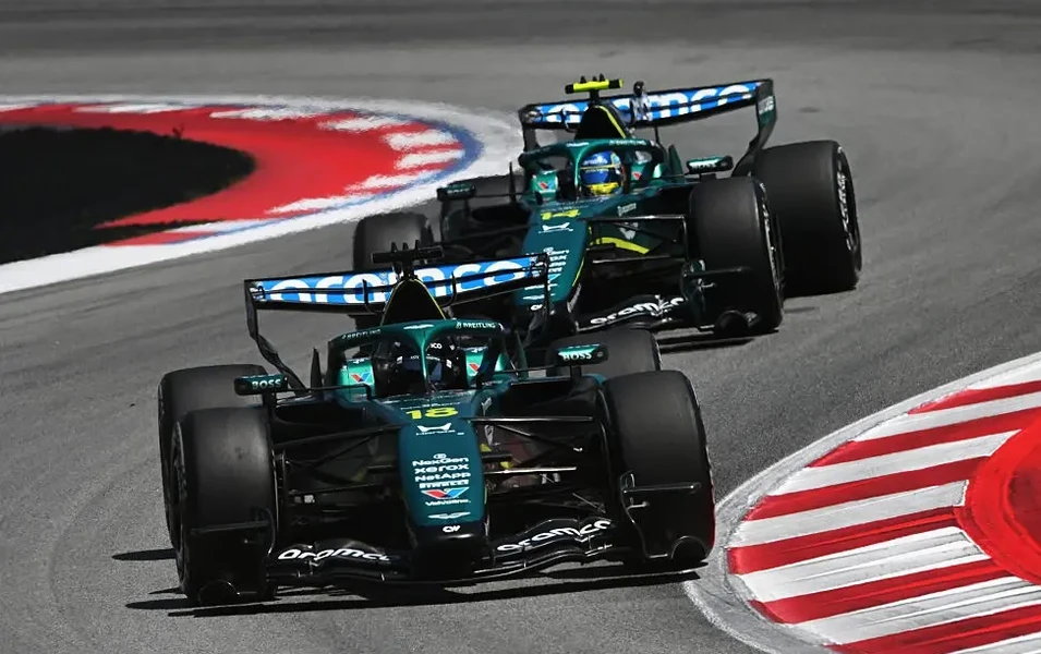 Stroll ends Alonso’s 42-race streak as Aston Martin woes deepen