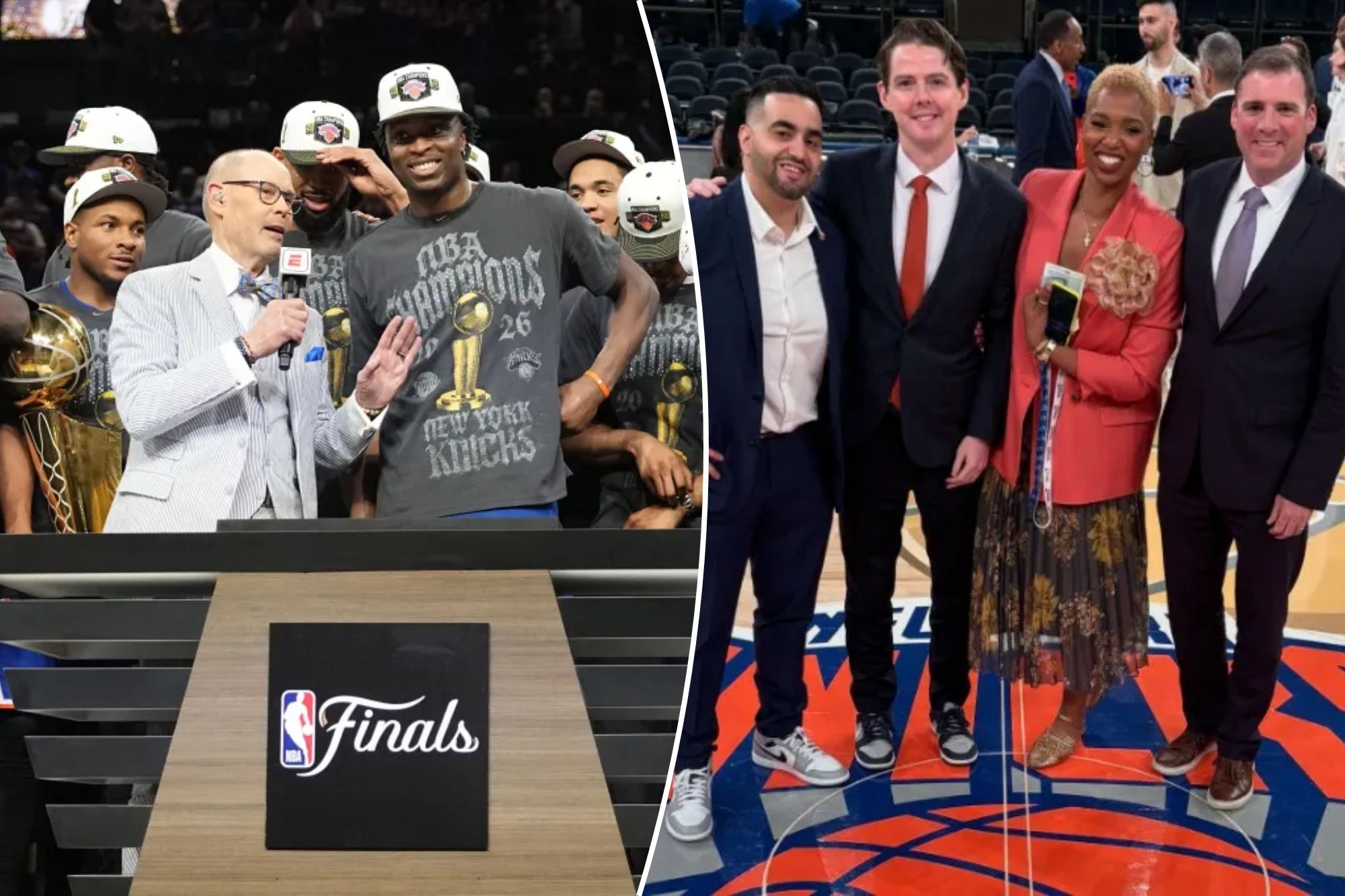 Listen to Knicks radio voice Tyler Murray’s call of team’s monumental ...