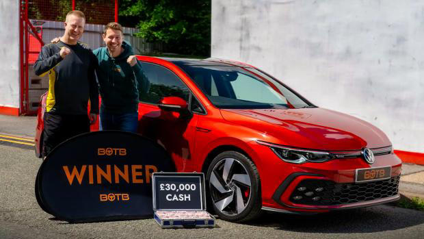 Bicester dad wins £70,000 Golf GTI and cash prize on way home from work