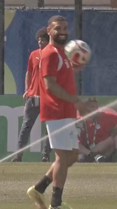 Vertical soccer WC26 Egypt training