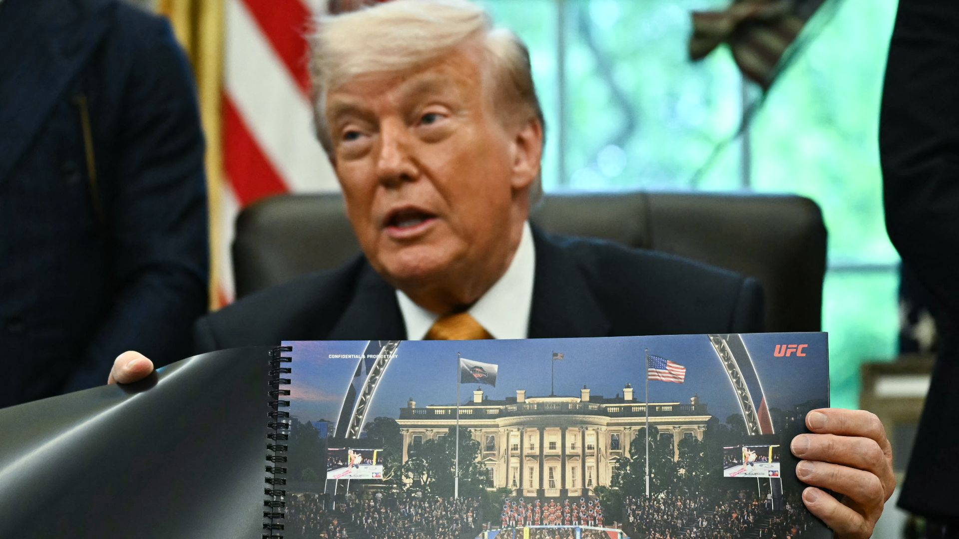 Trump is selling UFC Freedom 250 coins