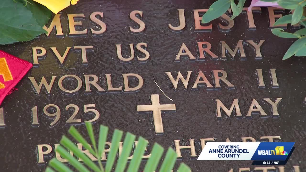 Ceremony honors Maryland WWII soldier with new headstone