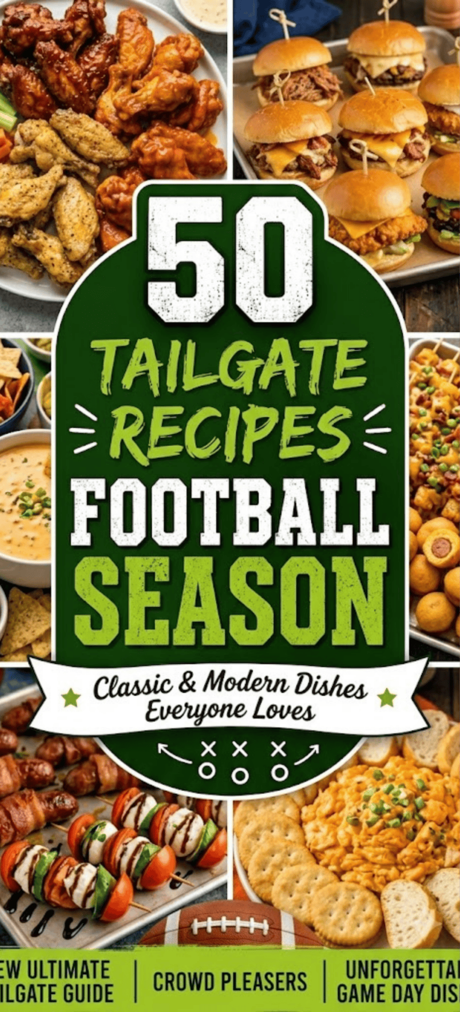 50 tailgate recipes for football season