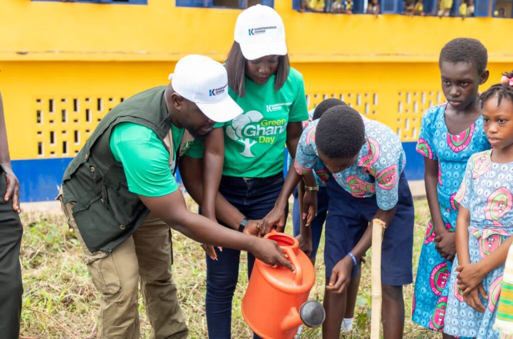 Karpowership Ghana leads community tree planting exercise in Essikado