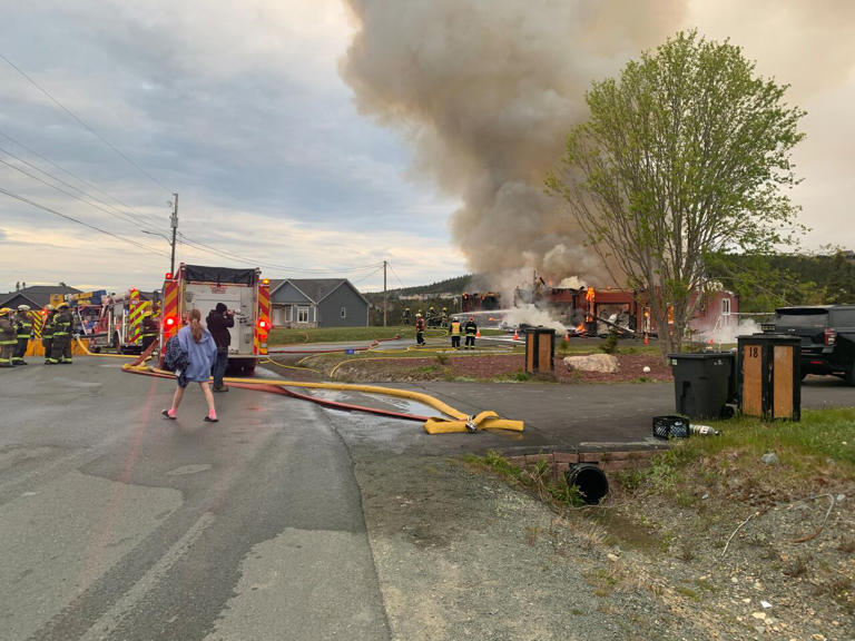 Fire destroys Torbay home just hours after blaze at St. John's landfill