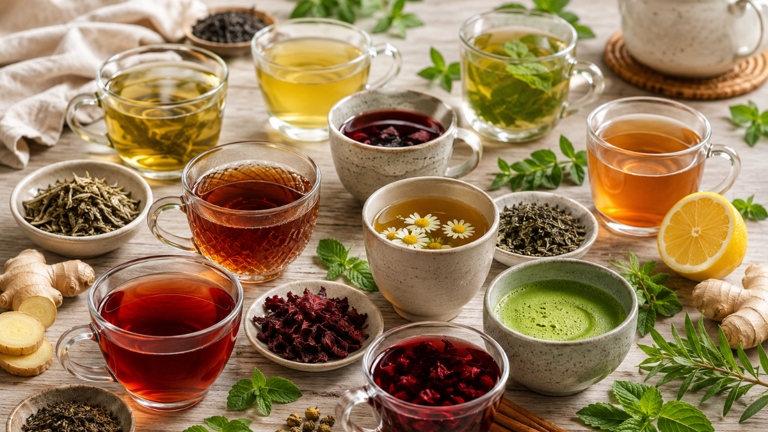 Ultimate infographic: The most popular types of tea and the surprising ...