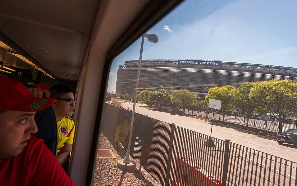 Officials defend World Cup transit plan despite fan gridlock