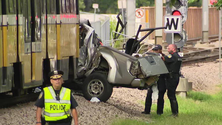 1 dead after train collides with vehicle on DART tracks in northeast ...