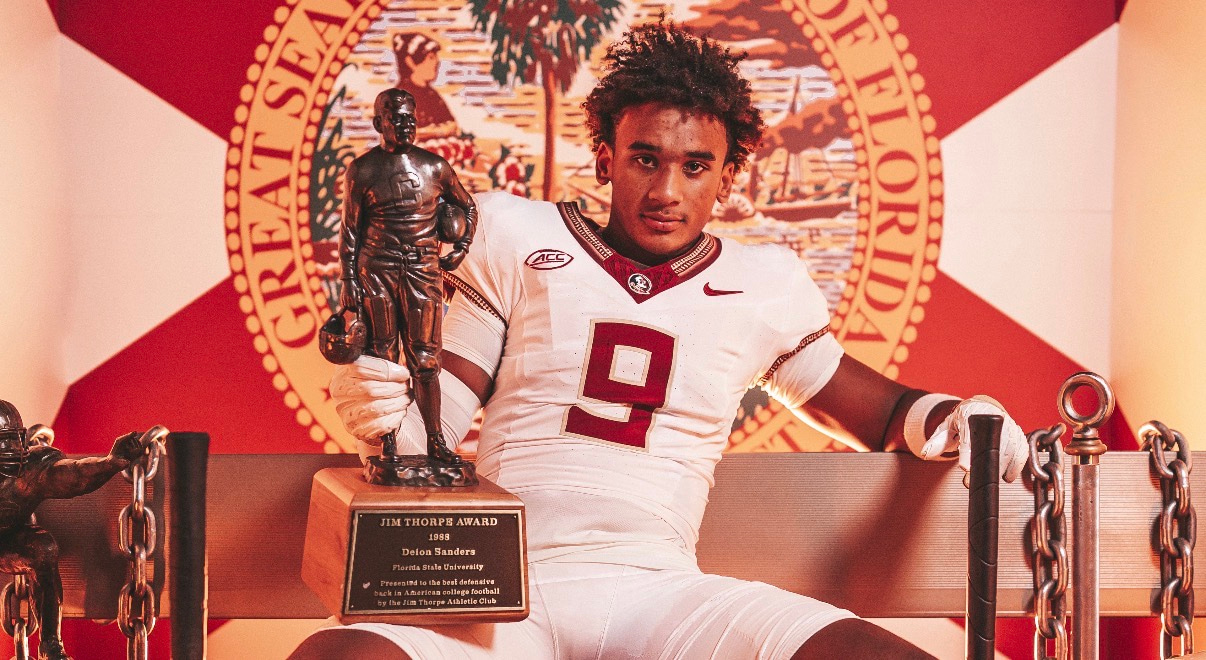 After his official visit to Florida State, EDGE Jaxon Holly commits to ...