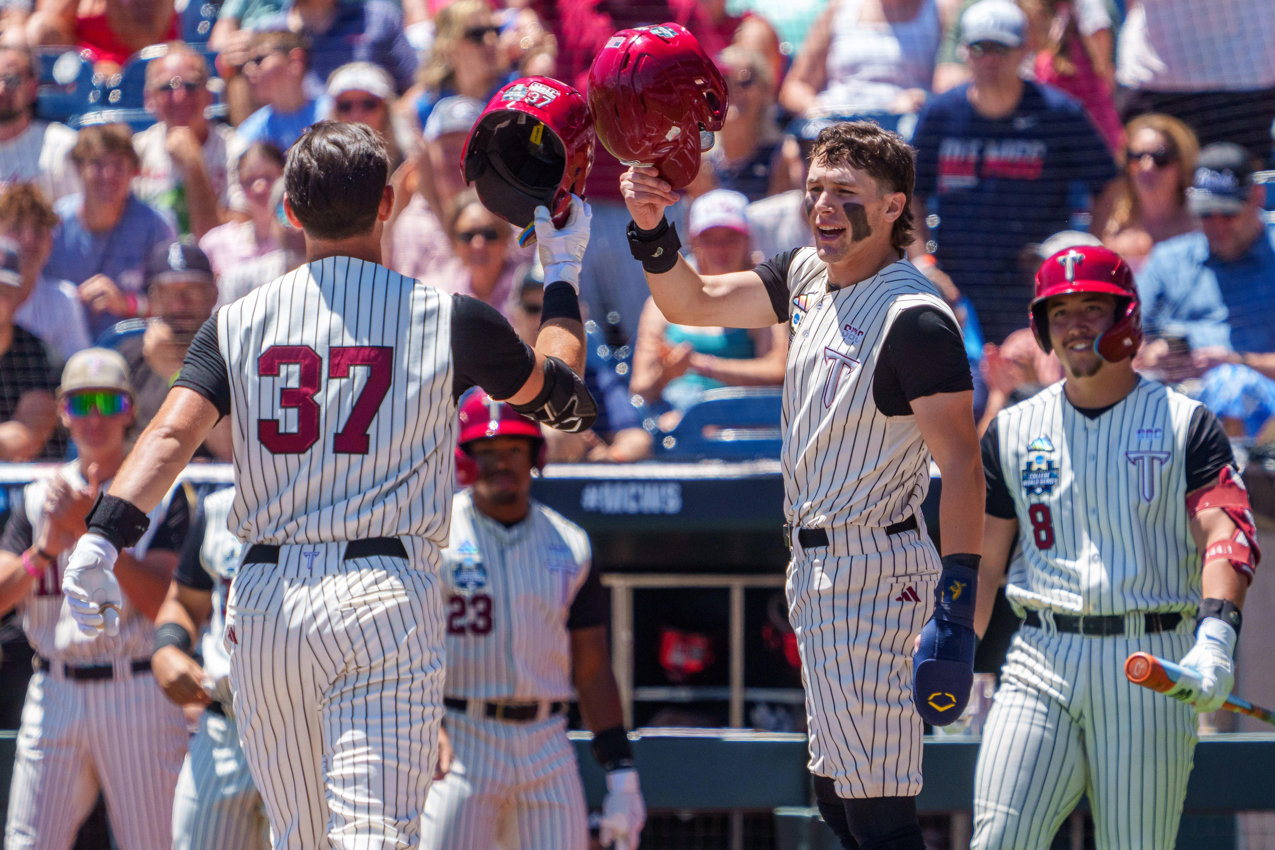 Troy baseball rallies for lead vs Ole Miss in CWS elimination game ...