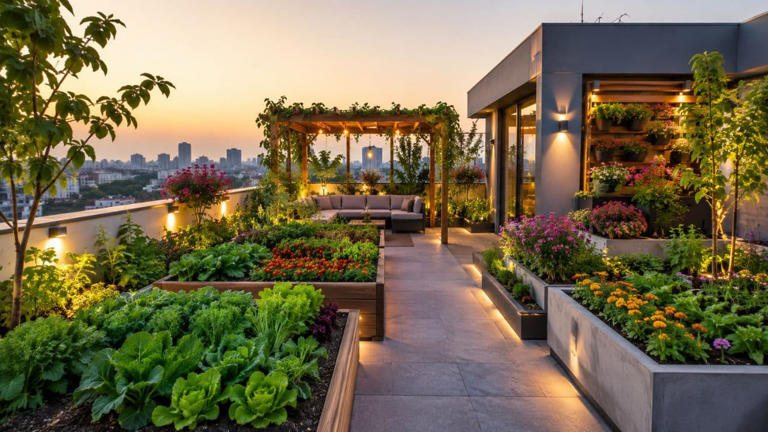 Rooftop garden: Give your empty terrace a stylish green makeover!