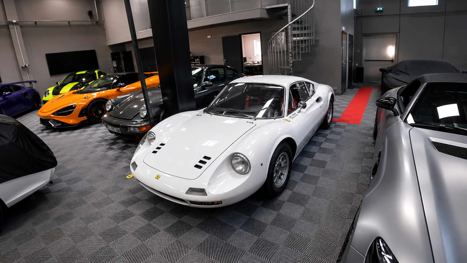 Inside a hidden supercar bunker near Monaco