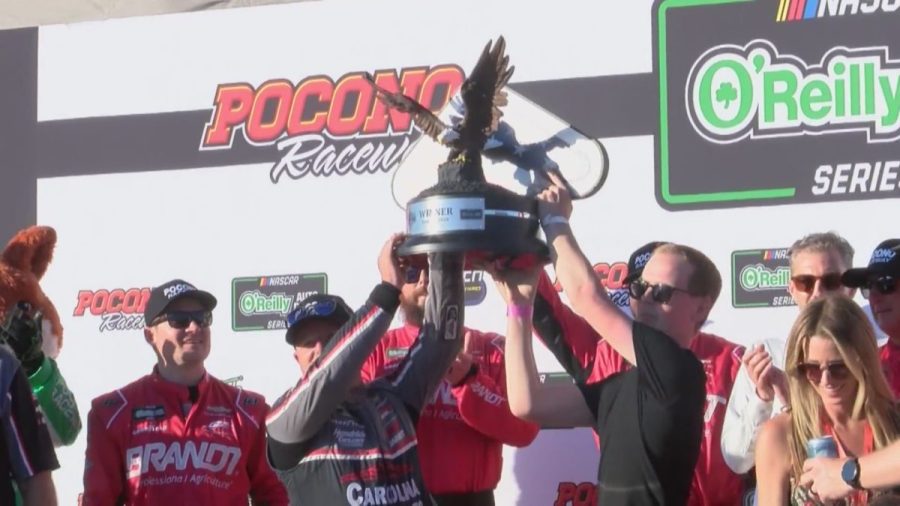 Justin Allgaier locks up 5th O’Reilly race win of the season