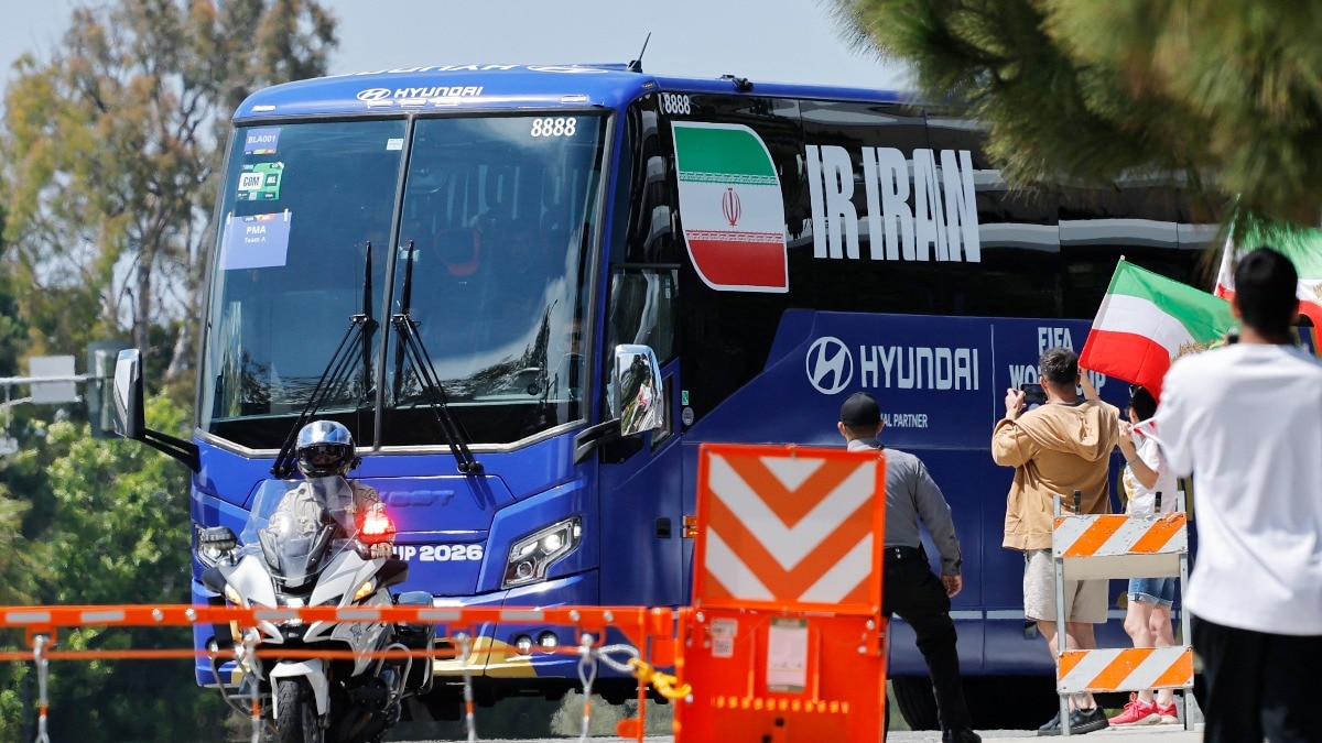 Iran land in US for FIFA World Cup opener after landmark peace deal