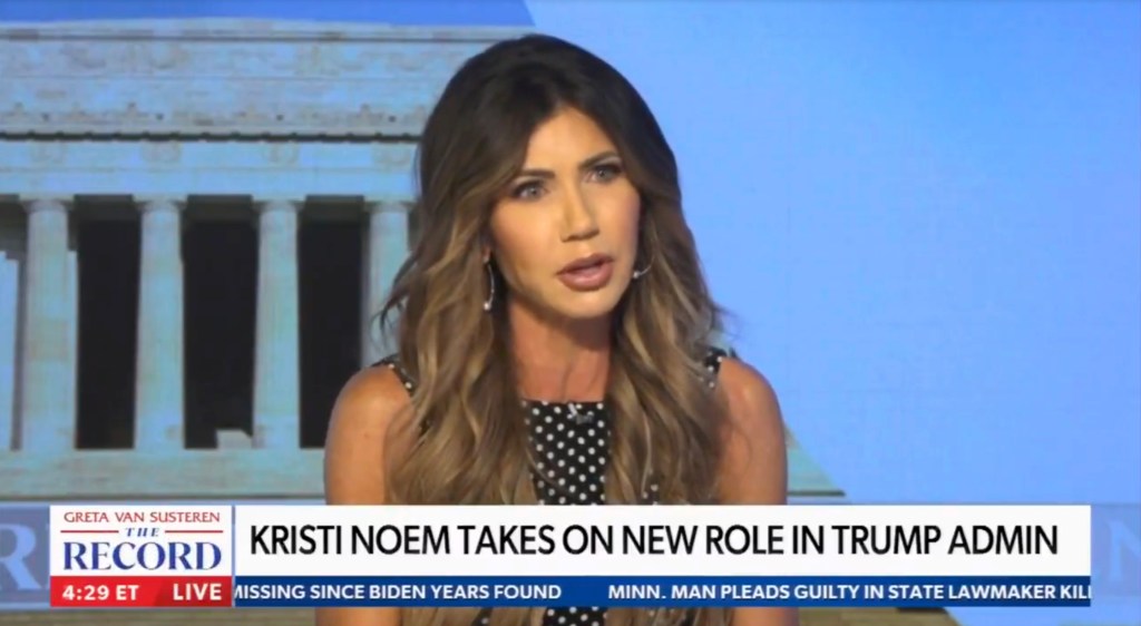 Kristi Noem makes embarrassing geography blunder after remerging on TV ...