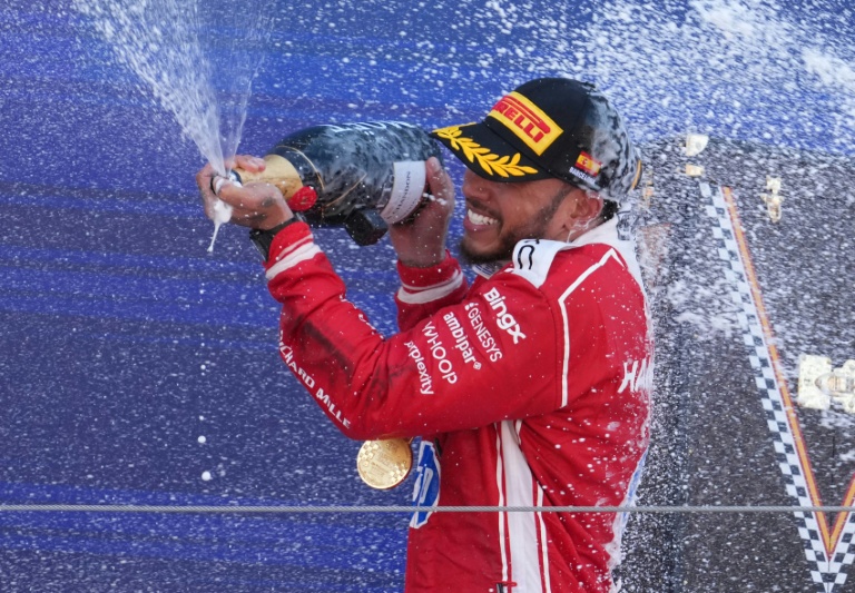 Hamilton 'rebuilt' his mind to earn first Ferrari triumph