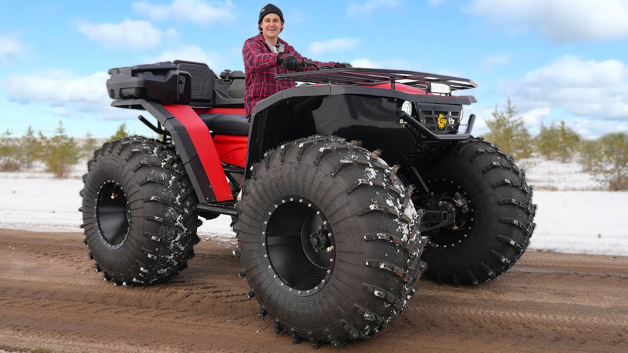 Testing the Worlds Biggest Four Wheeler 💥