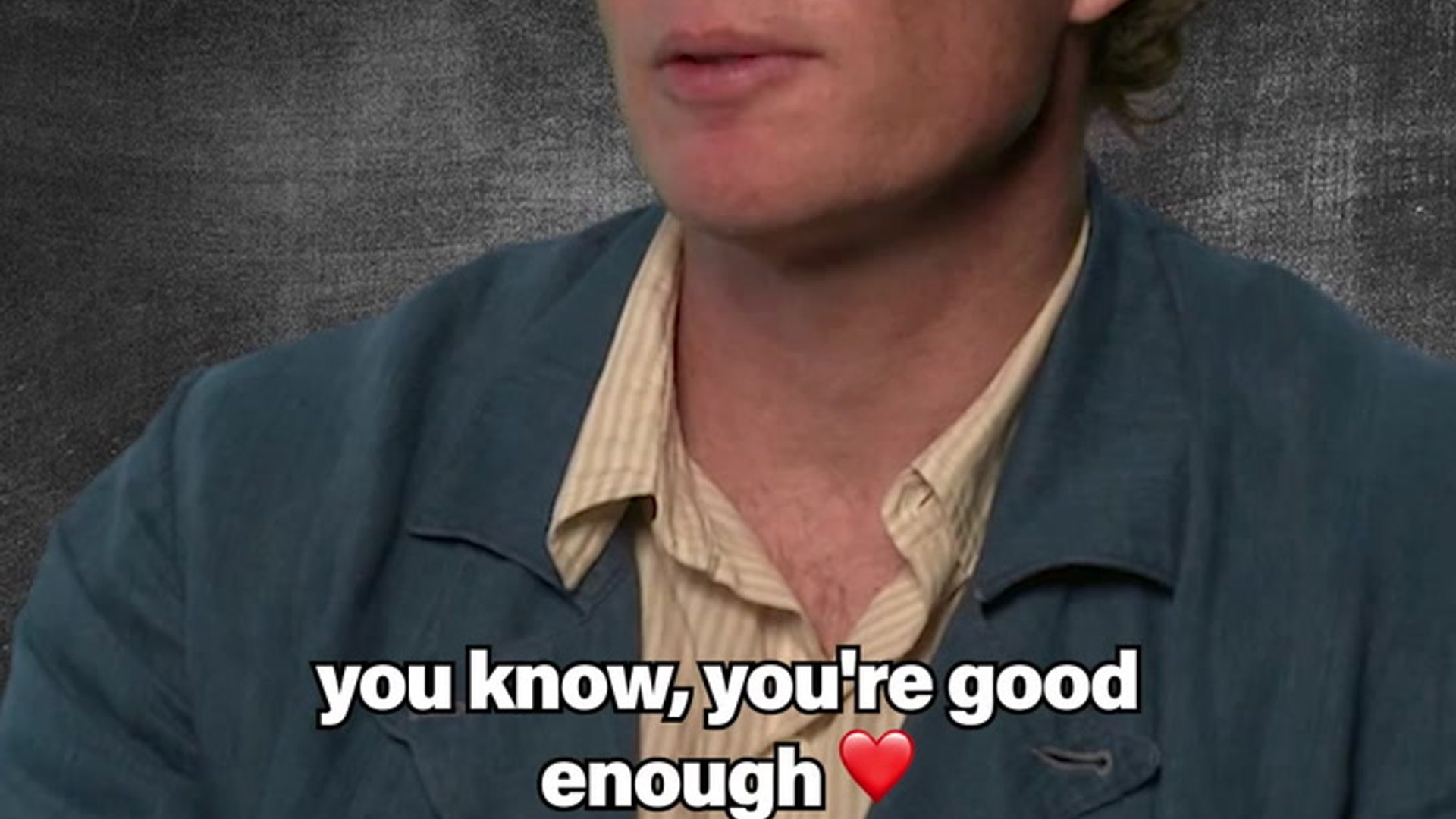 'You're good enough': Cillian Murphy's heartfelt message