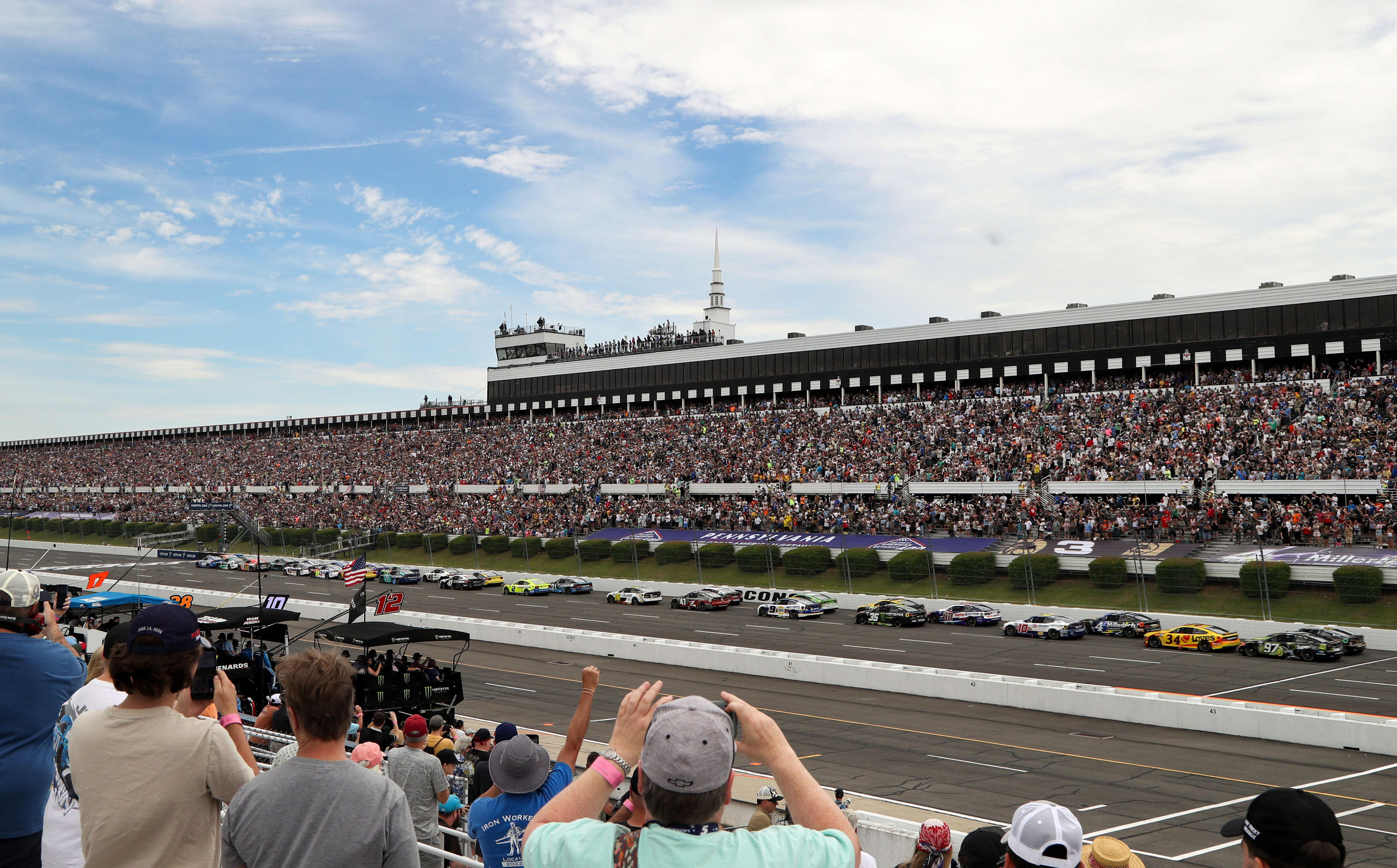 NASCAR results for Pocono race, full finishing order