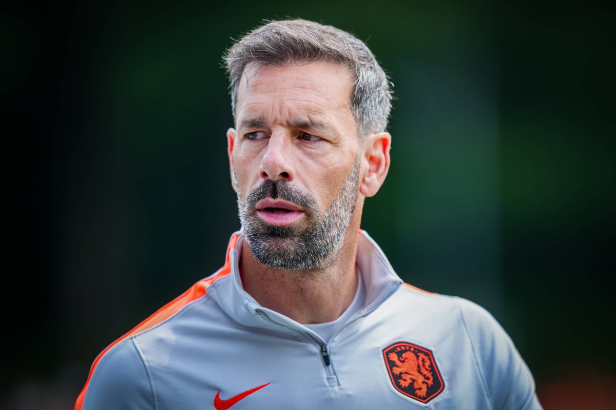 Opvallende actie van Ruud van Nistelrooij tijdens Nederland - Japan