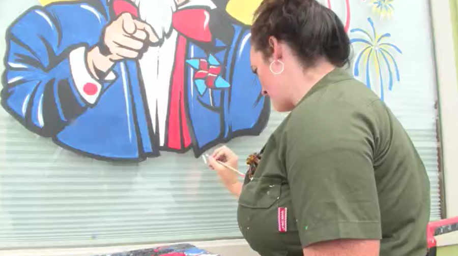 New window murals, scavenger hunt coming to Tuscola
