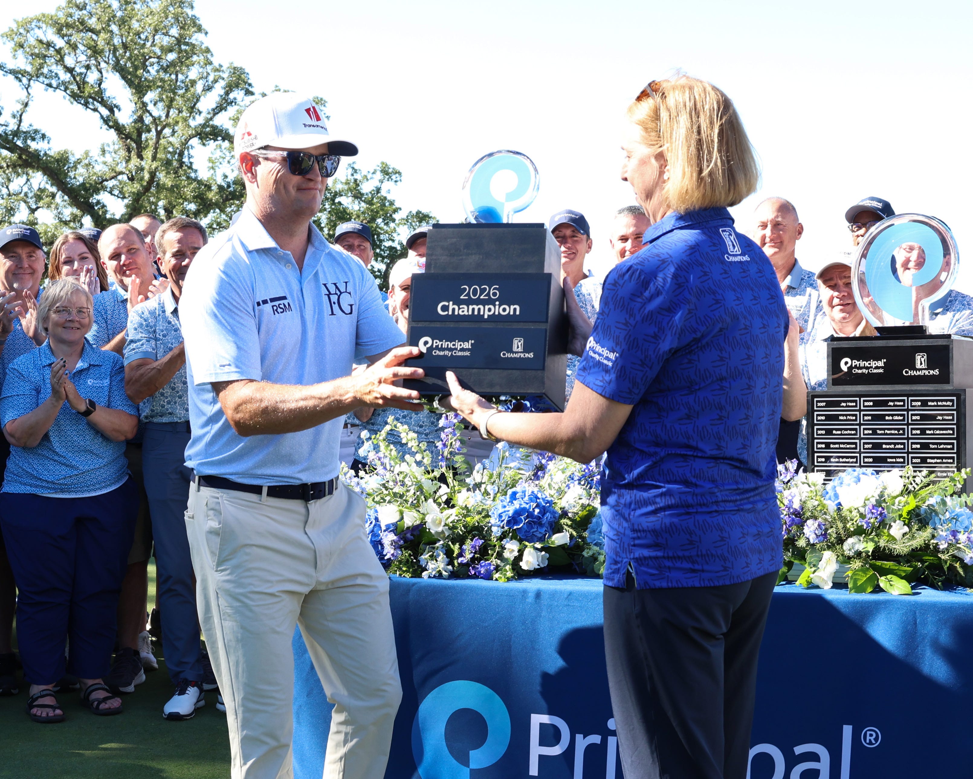 Iowa golf icon Zach Johnson wins Principal Charity Classic