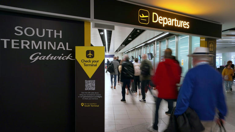 Network Rail apologises after sinkholes cause delays for Gatwick passengers
