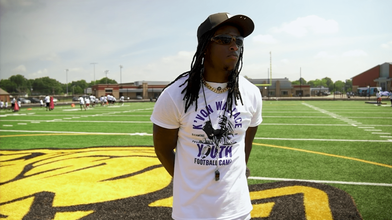 Photos: K’Von Wallace returns to Highland Springs High for fifth annual ...