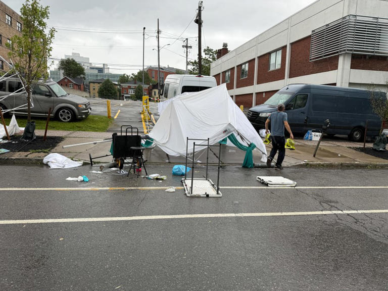 69th Allentown Art Festival ends early with a rumble, a crash, a ...