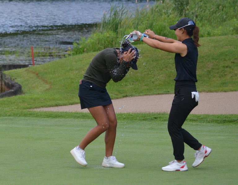 Rookie battles tough conditions to win Epson Tour FireKeepers Casino ...