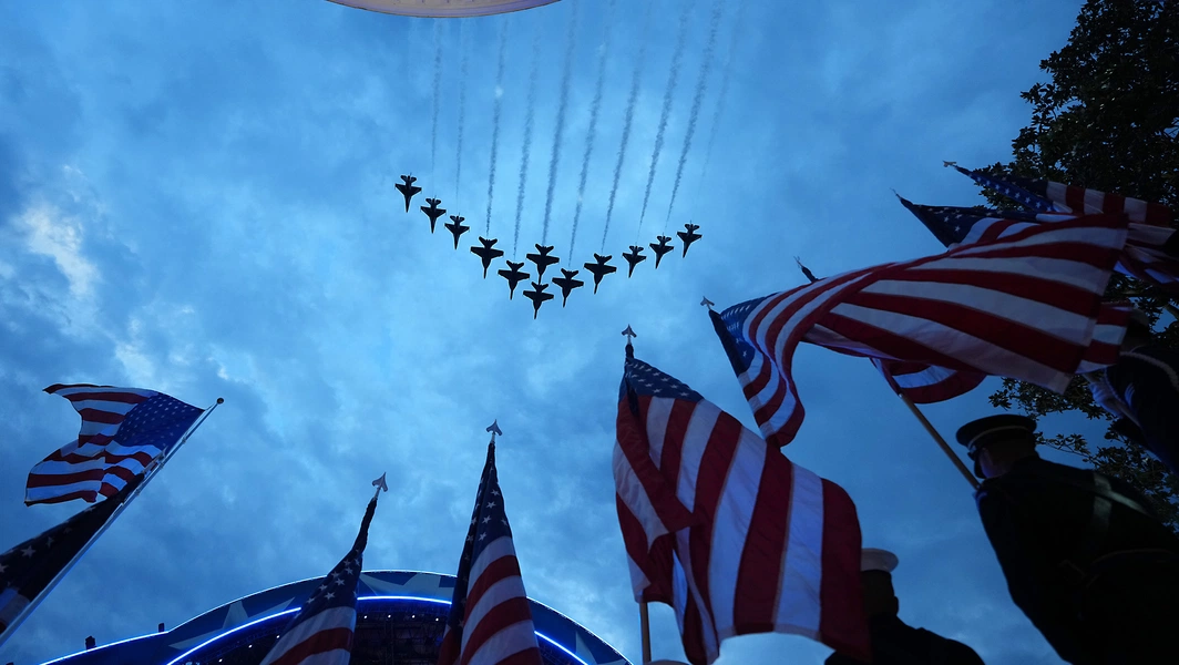 Blue Angels join White House flyover, cancel Dayton show