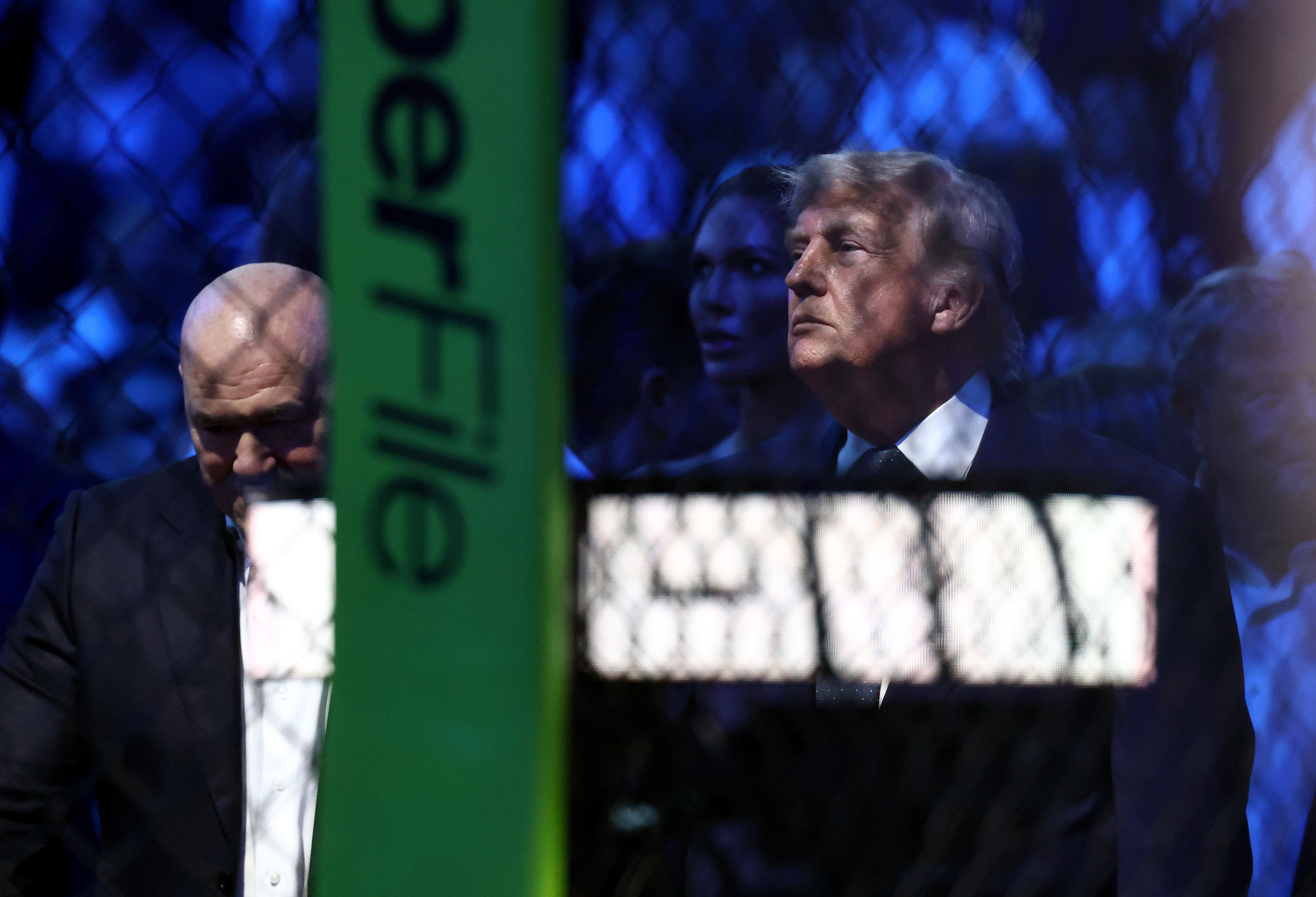 Tyson Fury shows up at White House UFC fight wearing pro-Trump cap