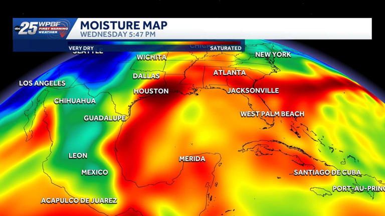 National Hurricane Center tracks low-pressure system in eastern Mexico