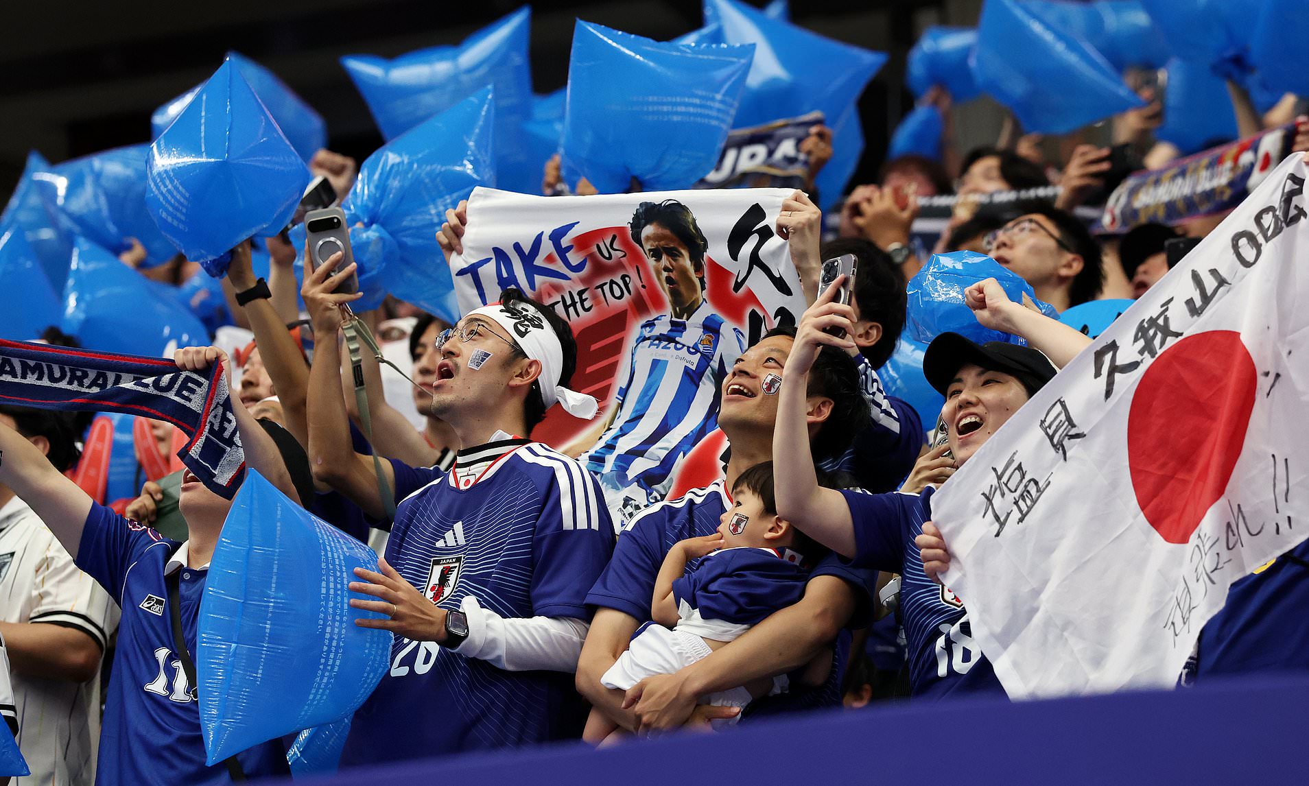 Classy Japan fans clean up after themselves following draw against the ...