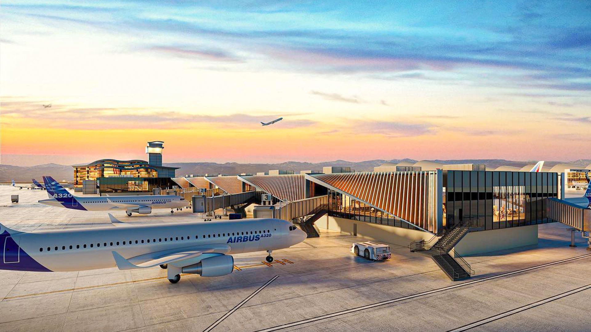 Why LAX built its newest concourse in a parking lot over a mile away
