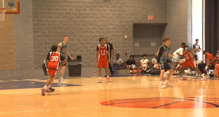 Children from around the world take part in MADE Hoops Global Games at ...