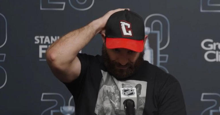 Strong words from Jordan Martinook ahead of Game 6 of the Stanley Cup Final