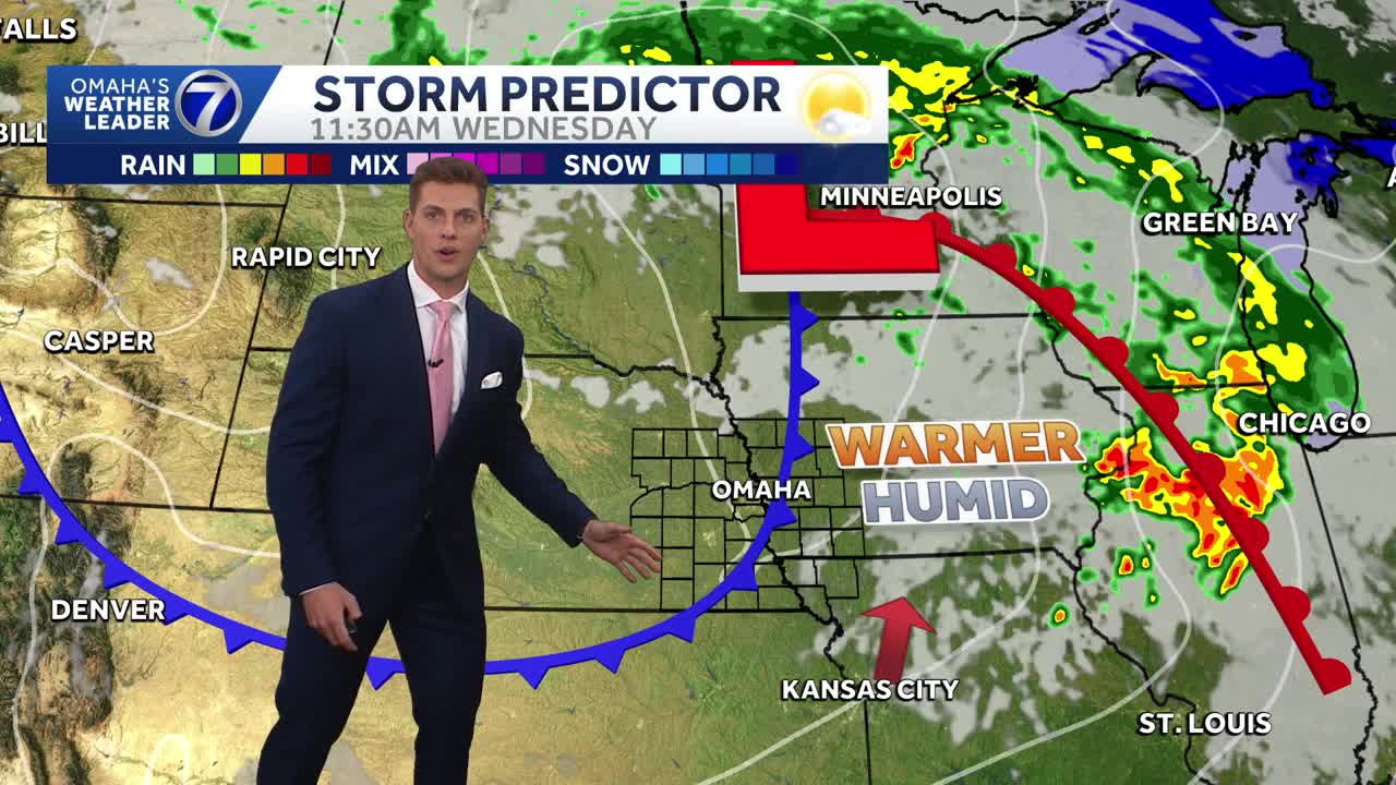 Beautiful weather through Tuesday, humid air back on Wednesday