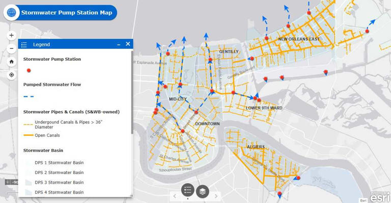 Map: How to check the status of your pumping station ahead of potential ...